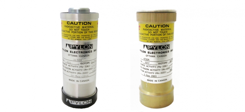 Radioactive Sources | Pylon Electronics-Radon